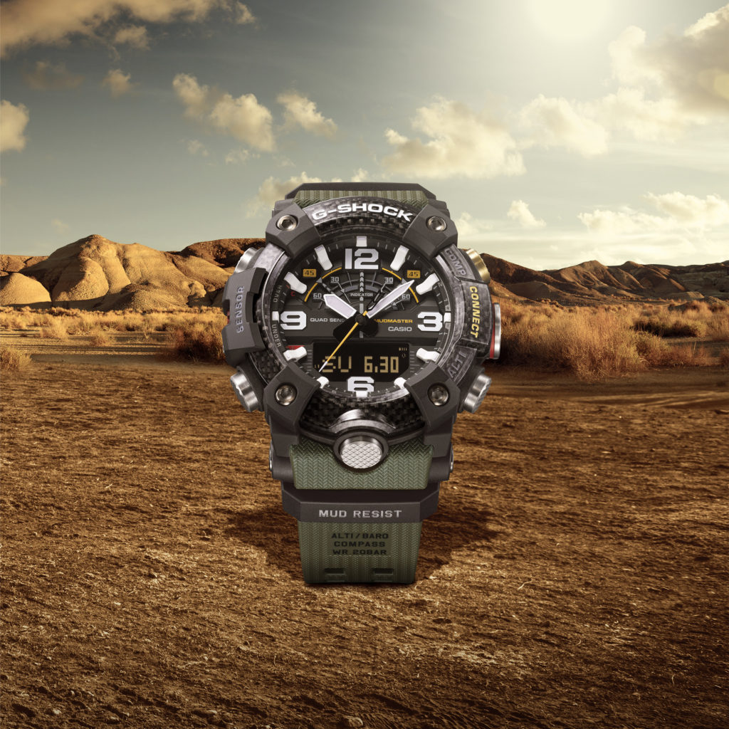 Casio G-SHOCK Unveils All-New Line Up of Men's Master of G MUDMASTER ...