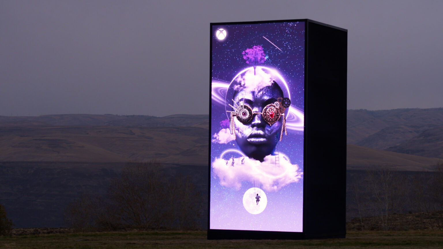 Giant 40-Foot-Tall Xbox Series X Comes to the US at the Gorge ...