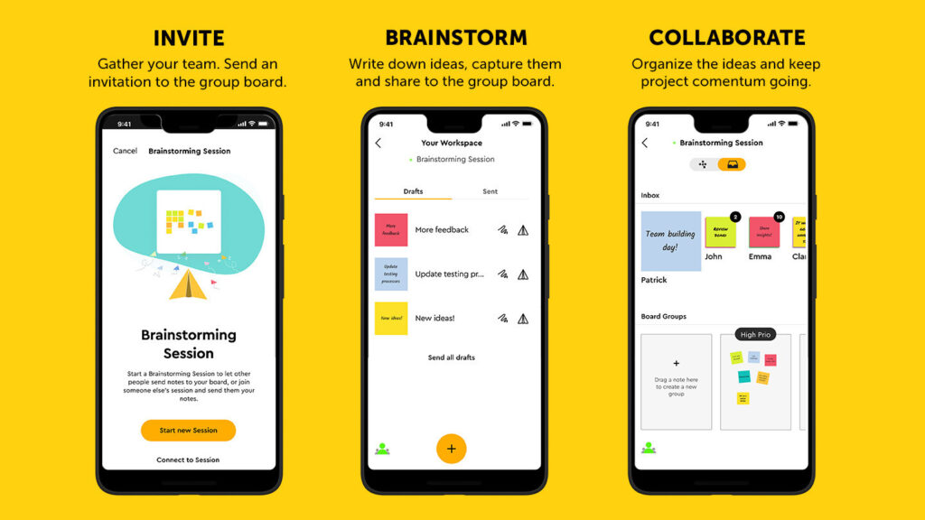 Post-it® Brand Launches Brainstorming Session on the Post-it® App ...