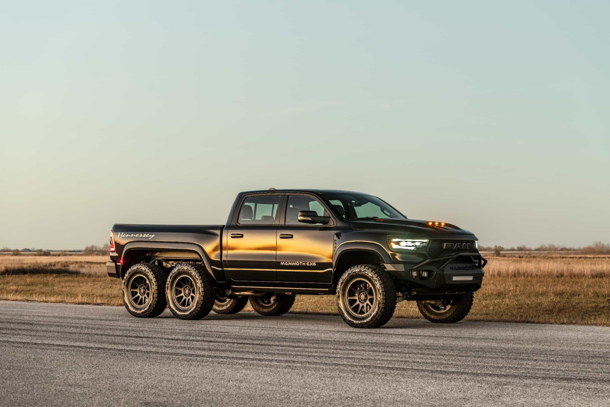 Colossal 6x6 Hennessey Mammoth Thunders Off Production Line - Cerebral ...