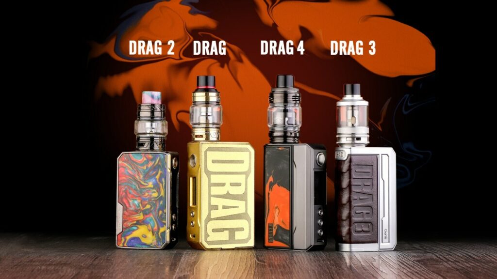 Look Back Upon the Development of VOOPOO DRAG MODs, Witness the Legend ...