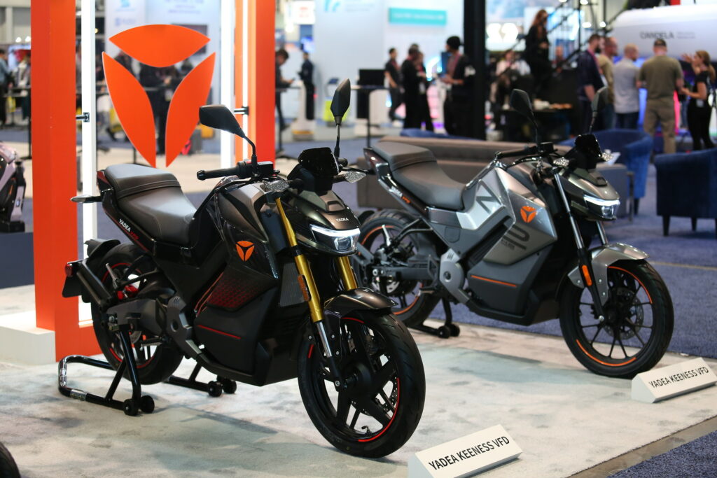 Yadea Marks CES Debut by Unveiling High-Speed Electric Motorcycles, New ...