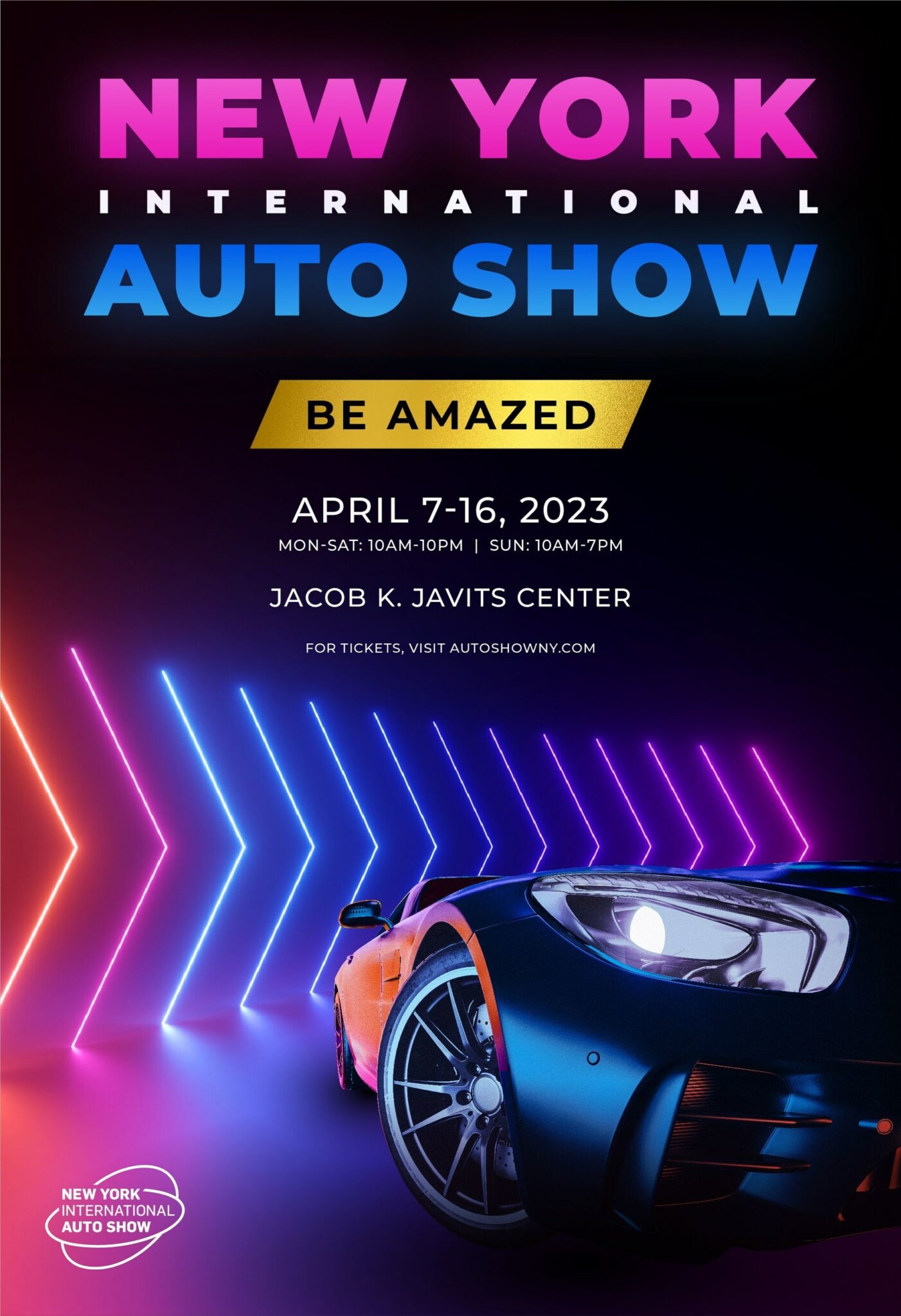 NEW YORK AUTO SHOW 2023 POSTER REVEALED - Cerebral-Overload
