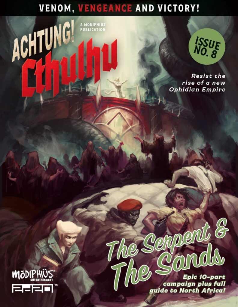 The Serpent and the Sands Adventure Campaign for Achtung! Cthulhu 2D20 ...