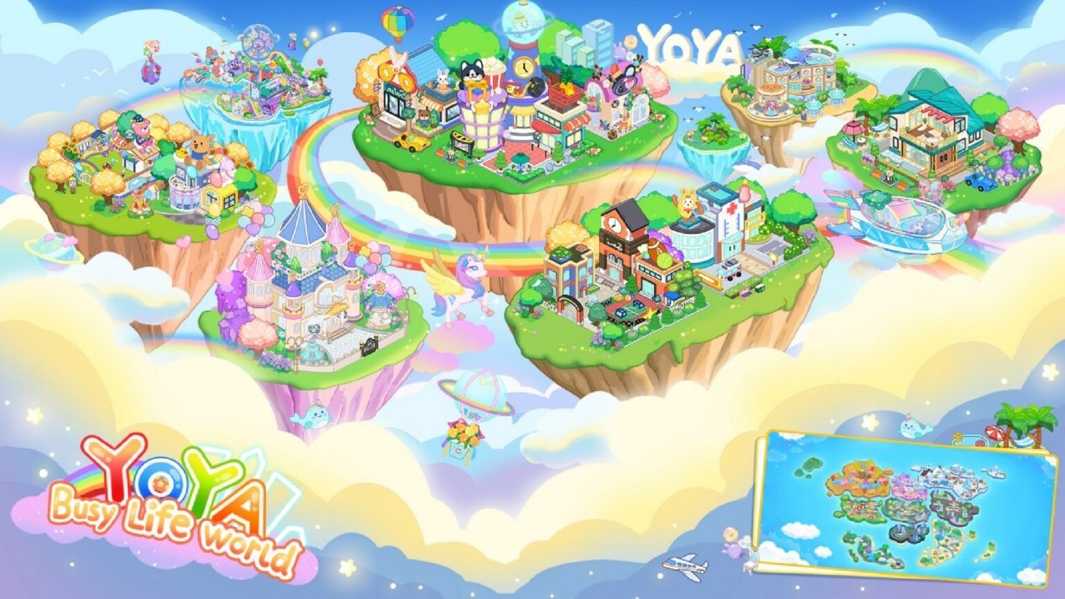 Explore Brand New Maps: Play YoYa: Busy Life World Now - Cerebral-Overload