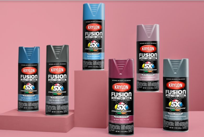 Krylon® Fusion All-In-One® Premium Product Line Expands Color Offerings ...