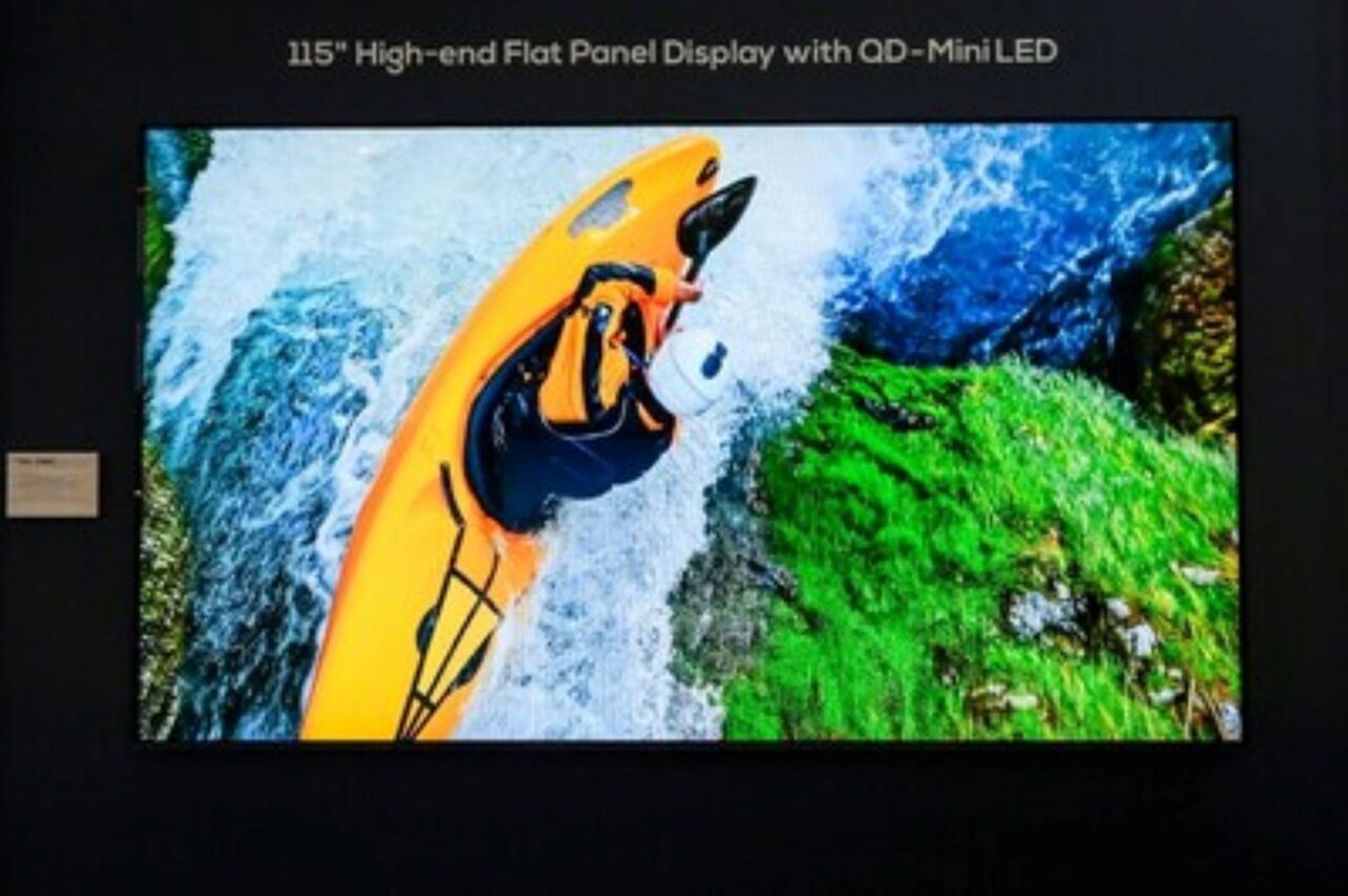 TCL Unveils the World's Largest 115-inch QD-Mini LED Flat Panel Display ...