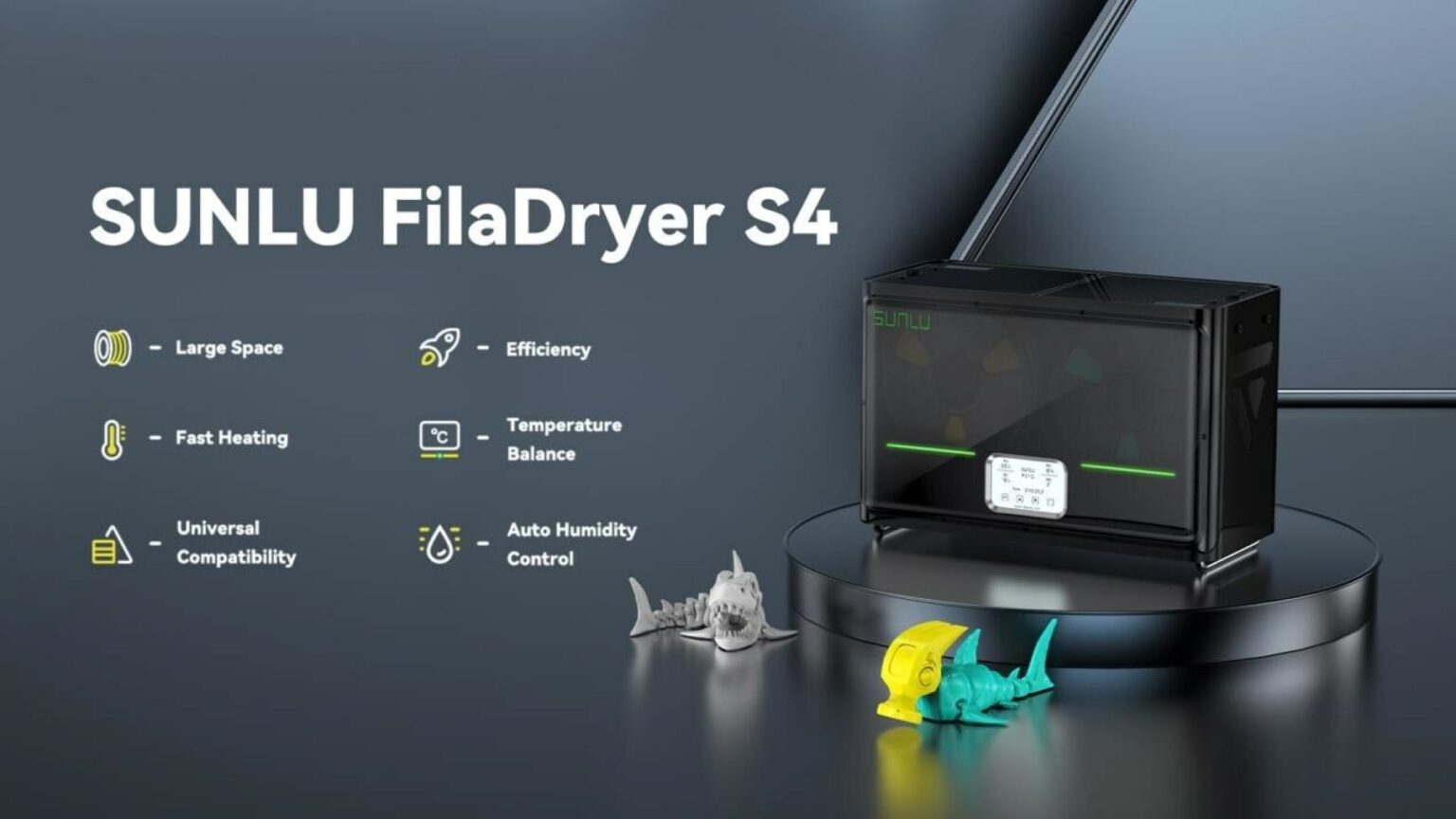 Breaking Ground in Innovation: SUNLU FilaDryer S4 Shines in the Market ...