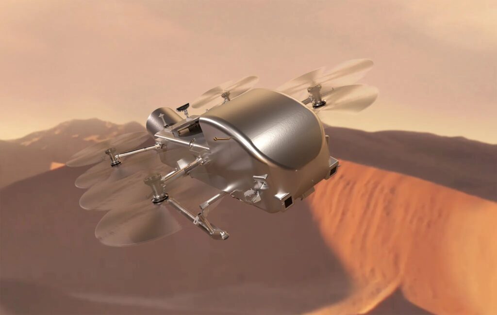 NASA’s Dragonfly Rotorcraft Mission to Saturn’s Moon Titan Confirmed ...