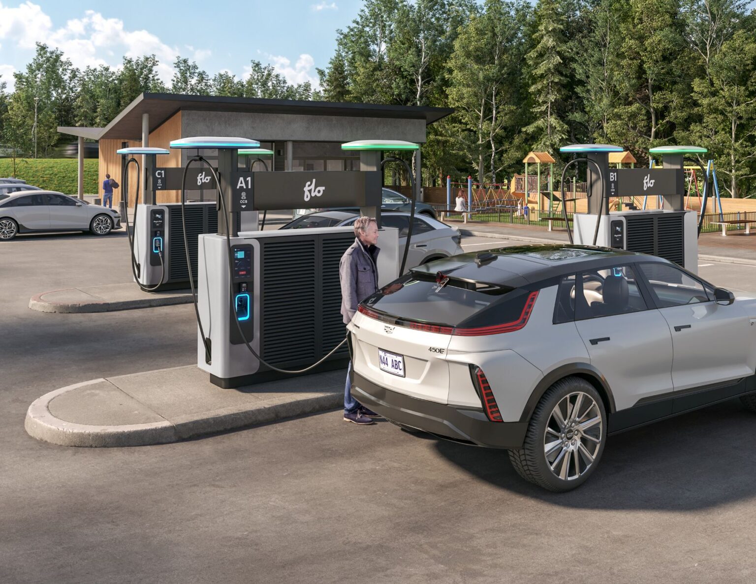 FLO Assembles First FLO Ultra Charging Stations in Michigan - Cerebral ...