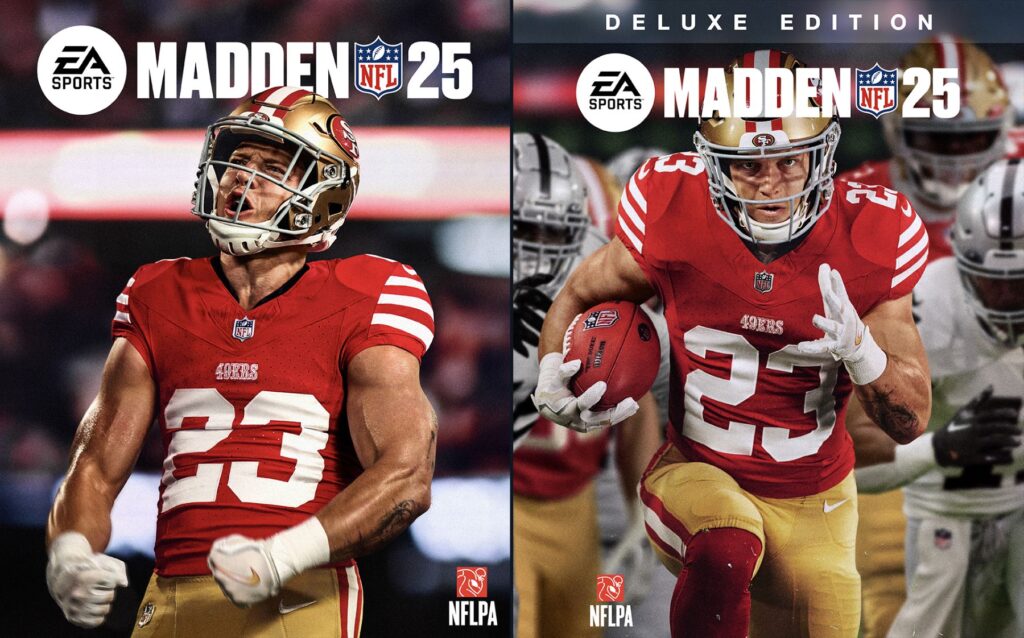 EA SPORTS™ Unveils Christian McCaffrey as the Madden NFL 25 Cover ...