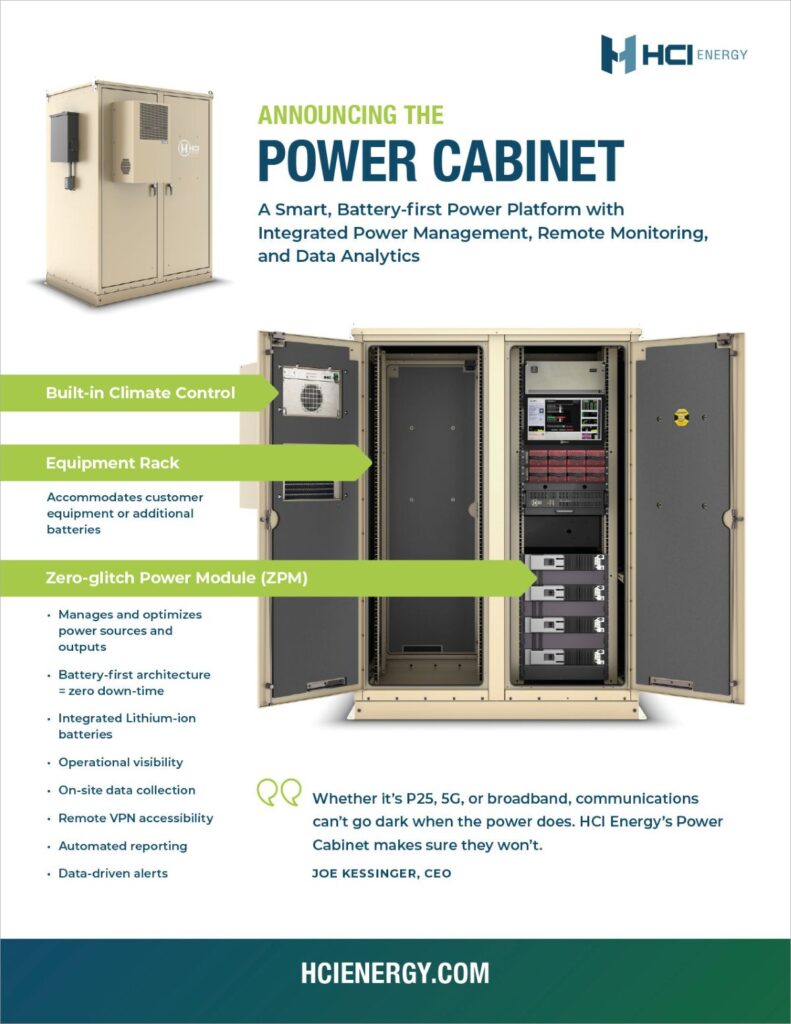 HCI Energy Launches its Power Cabinet: A Smart, Battery-first Power ...