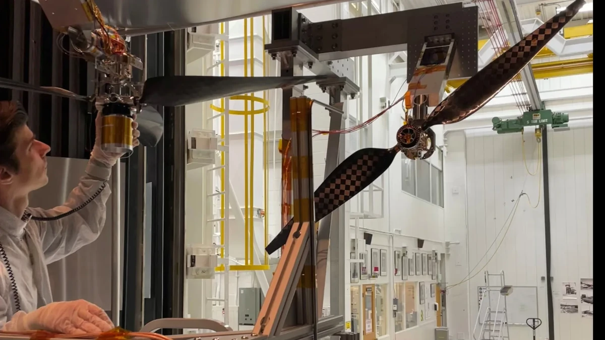 NASA Pushes Next-Gen Mars Helicopter Rotor Blades Past Mach 1 ...